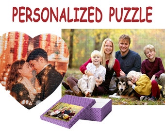 Family Picture Puzzle - Etsy