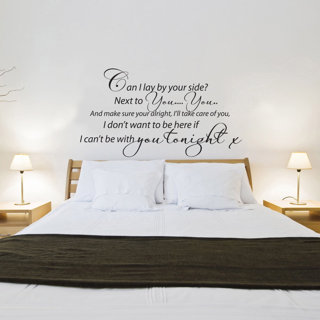 Sam Smith - Lay Me Down - Lyrics - Wall Sticker - Contemporary - Vinyl ...