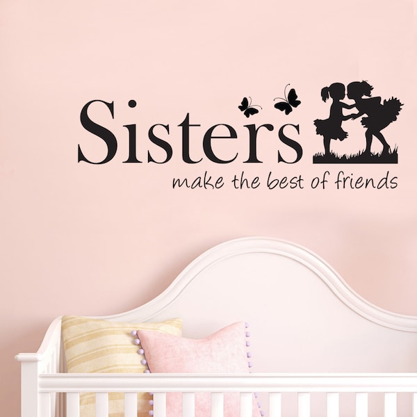 Sister Wall Decal - Etsy