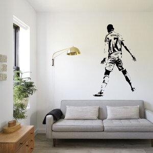 Ronaldo - Wall Sticker - Vinyl Transfer - Football - Etsy UK