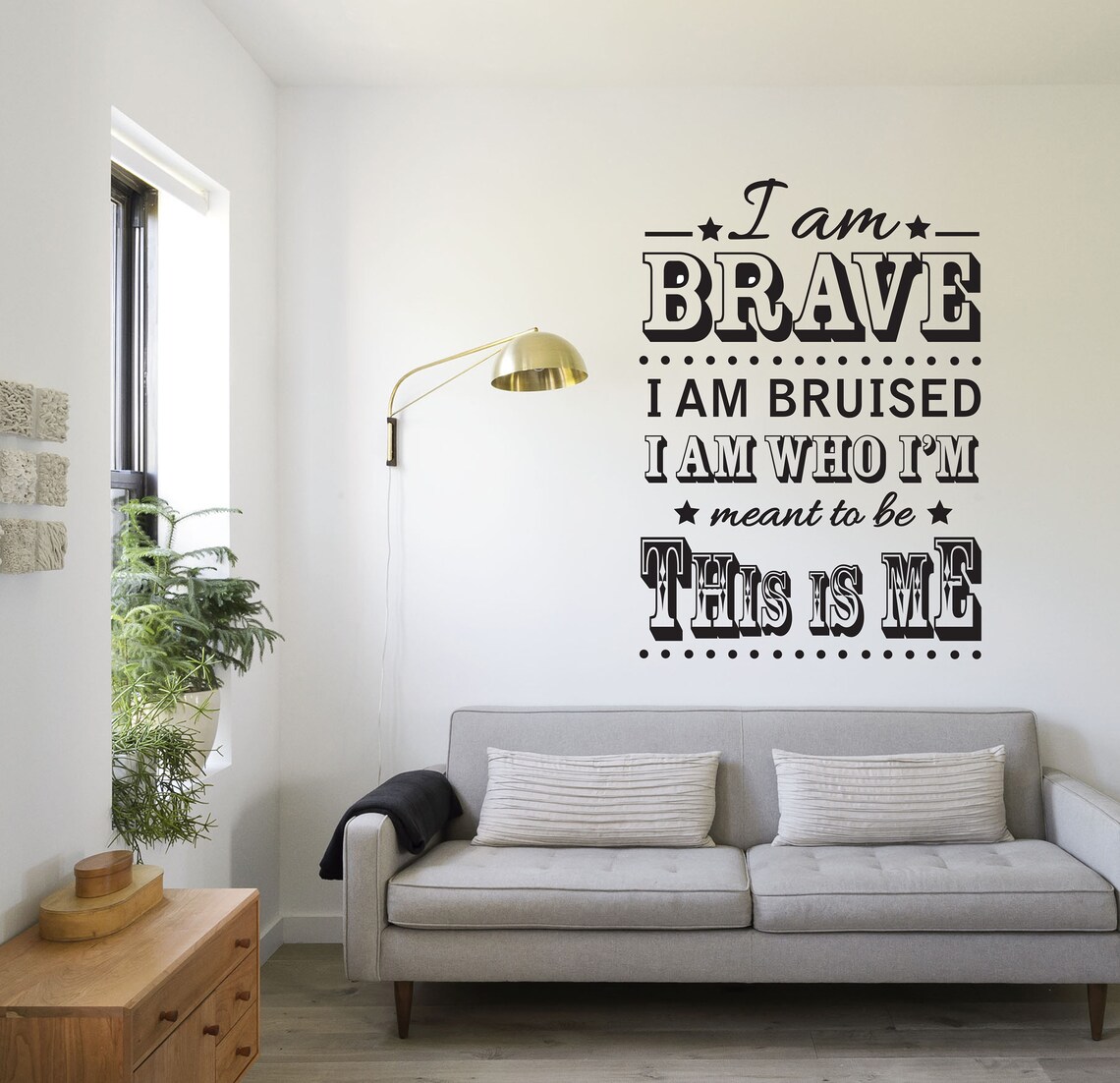 The Greatest Showman Inspired This is Me Wall Sticker - Etsy