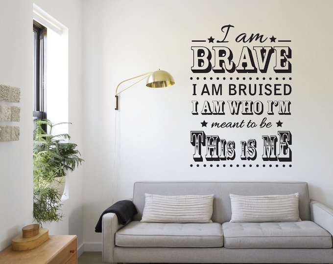 The Greatest Showman Inspired - This is Me - Wall Sticker ...