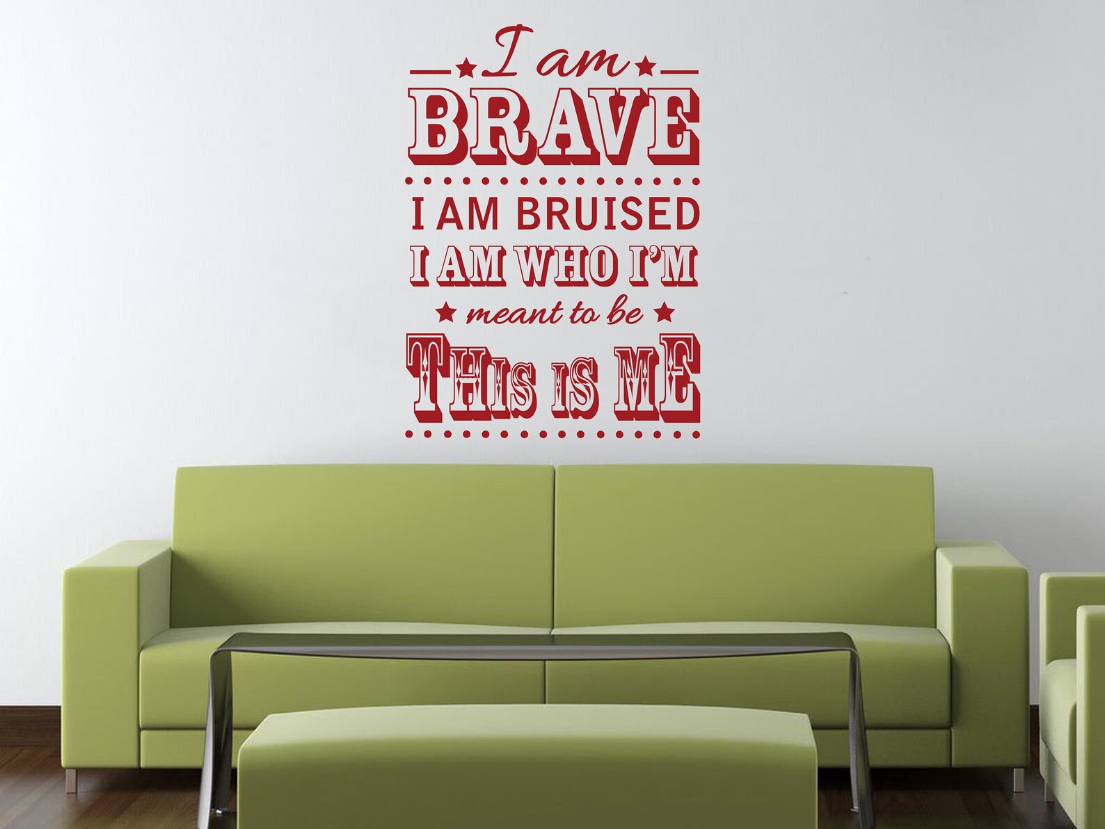 The Greatest Showman Inspired This is Me Wall Sticker - Etsy