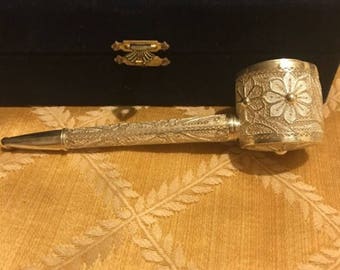Filigree Silver Pipe - Etsy