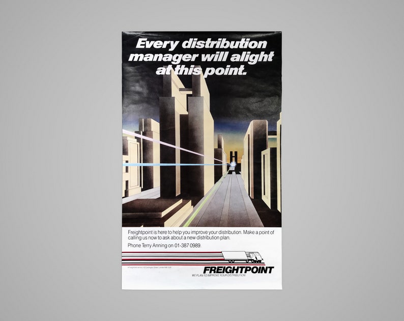 1980s British Truck / Lorry Advertisement Poster 101cm X 63 - Etsy