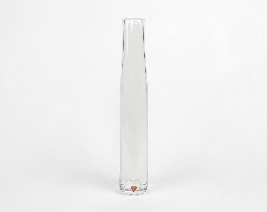 Uncatalogued 1950s Orrefors Sven Palmqvist Clear Glass Vase - Signed ...