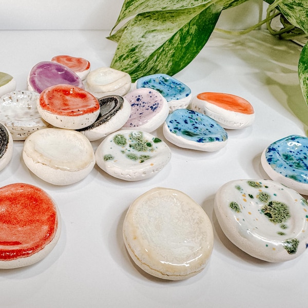 Ceramic Worry Stone - Etsy