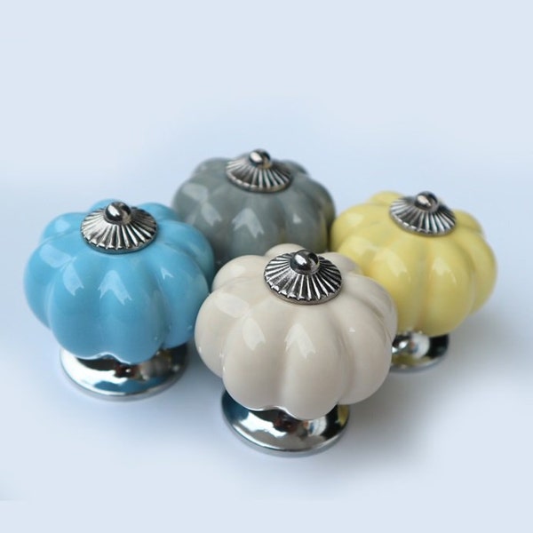 Ceramic Drawer Knobs - Etsy