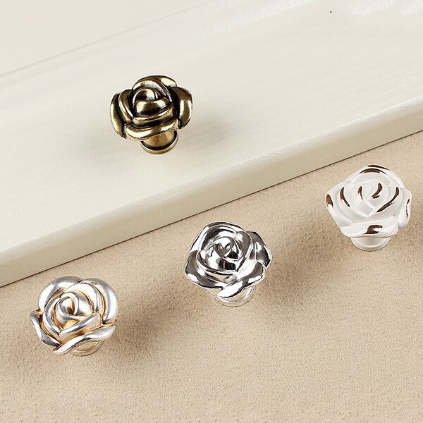 Flower Knobs - Etsy