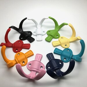 Colorful Hooks Decorative Hooks Wall Hooks Metal Hooks Hat Coat Hangers ...