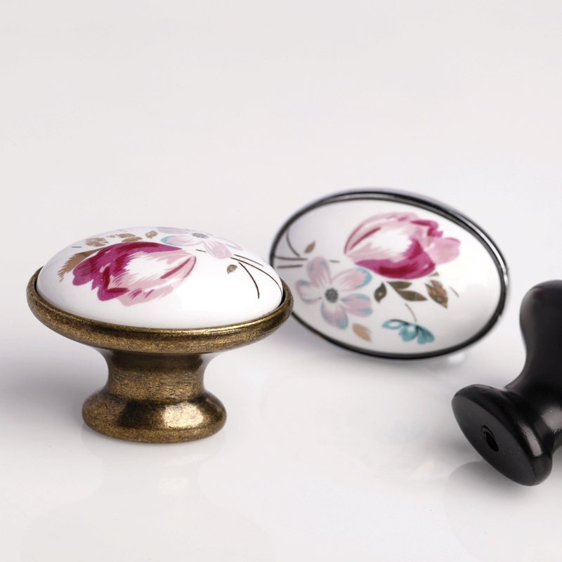 Ceramic Drawer Knobs Pulls Handles Dresser Knobs Handles | Etsy