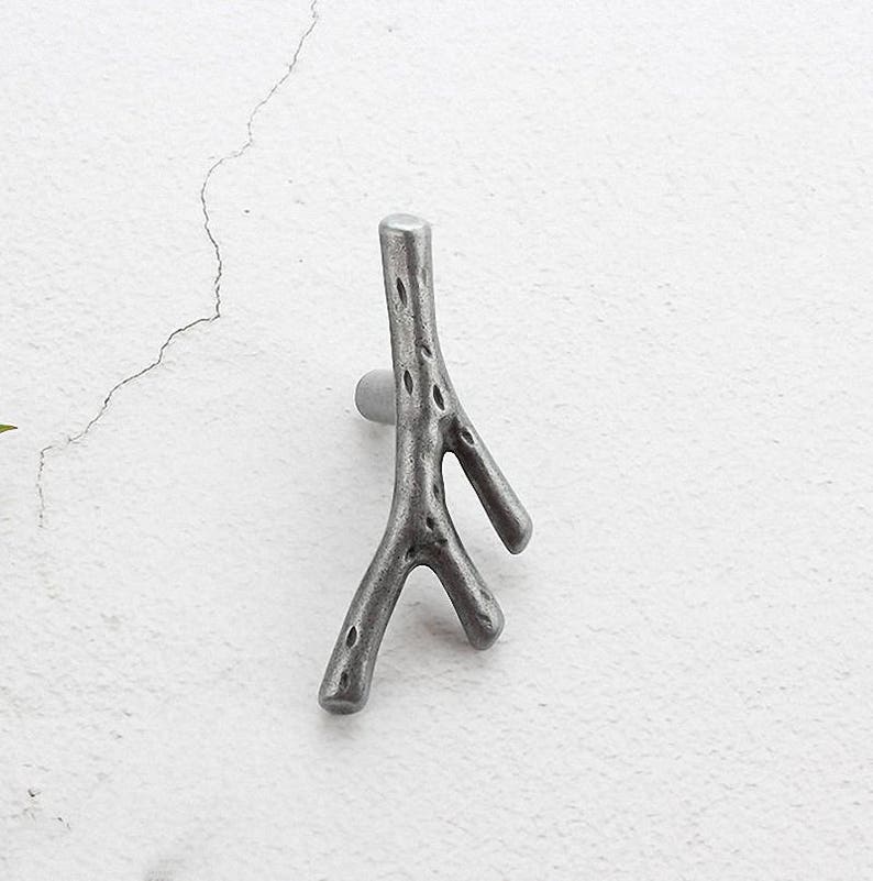 Dresser Knobs Pulls Branch Drawer Knobs Pulls Handles Black - Etsy