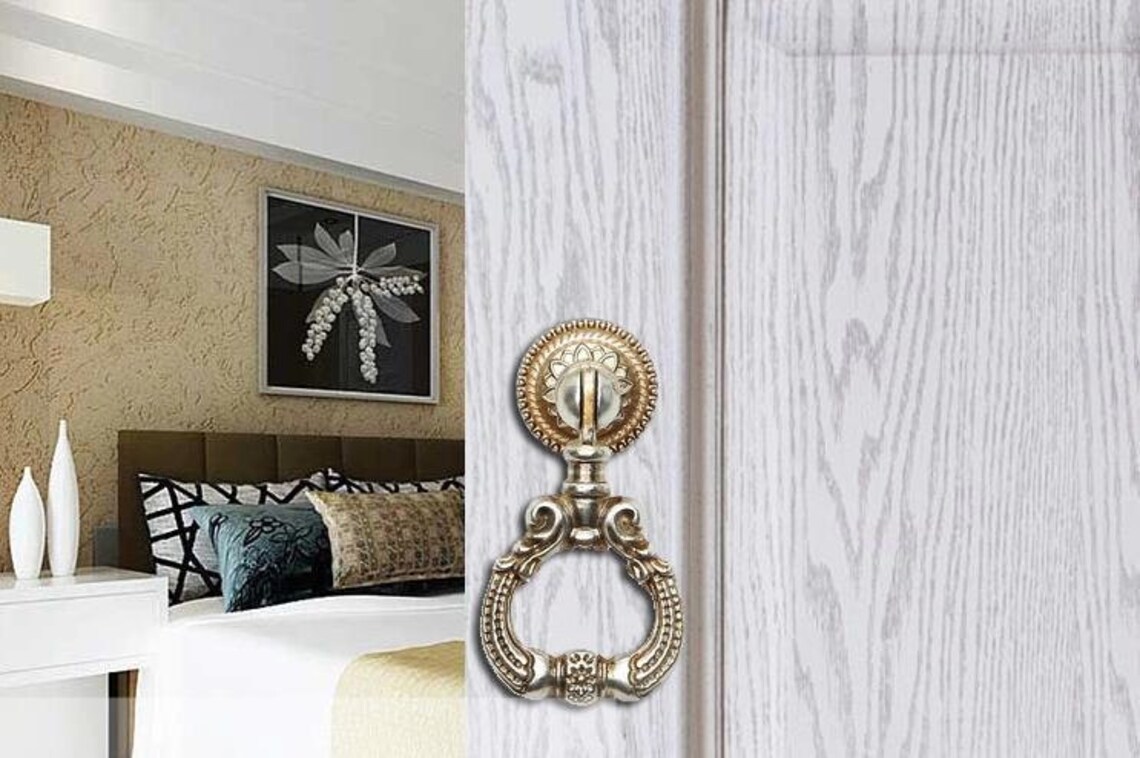 Dresser Handle Pull Drawer Knobs Pulls Drop Ring Handles - Etsy