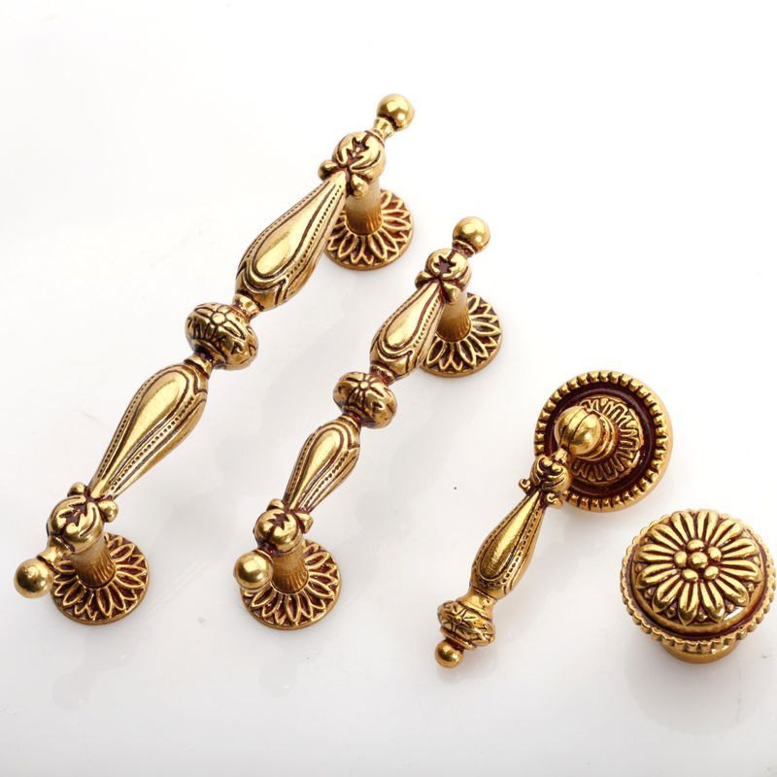 Dresser Drawer Pulls Handles Knobs/ Drop Handle Kitchen - Etsy