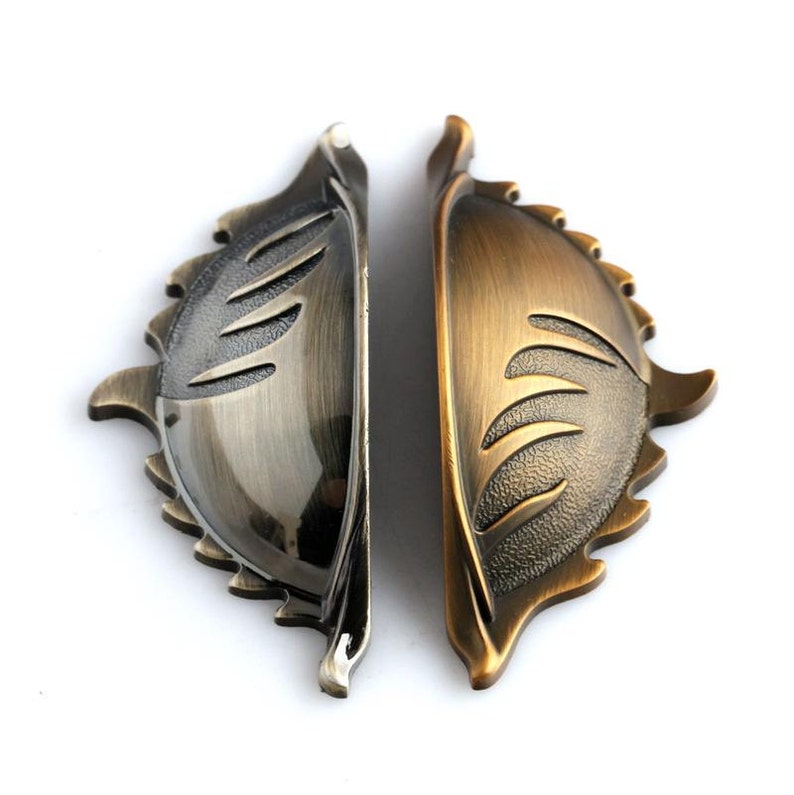 1.25dresser Pulls Handles Shell Drawer Handles Pulls - Etsy