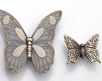 Butterfly Knobs Unique Drawer Knobs Handles Dresser Knobs Pulls Kitchen Cabinet Knobs Pulls ...