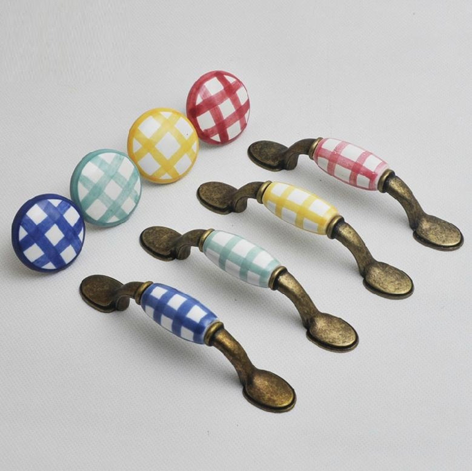 Dresser Pulls Knobs Ceramic Drawer Knobs Pulls Handles Kid - Etsy