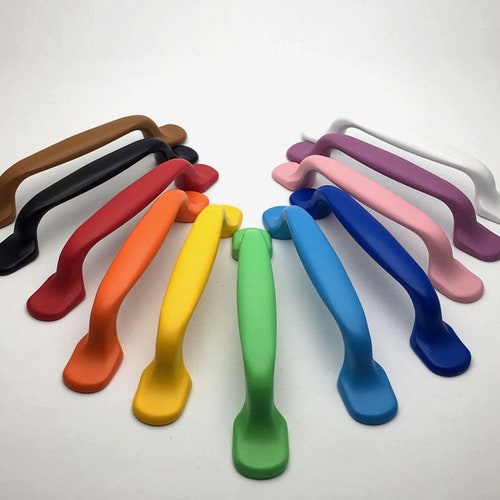 Colorful Handles Drawer Knobs Pulls Kitchen Cabinet Knobs - Etsy