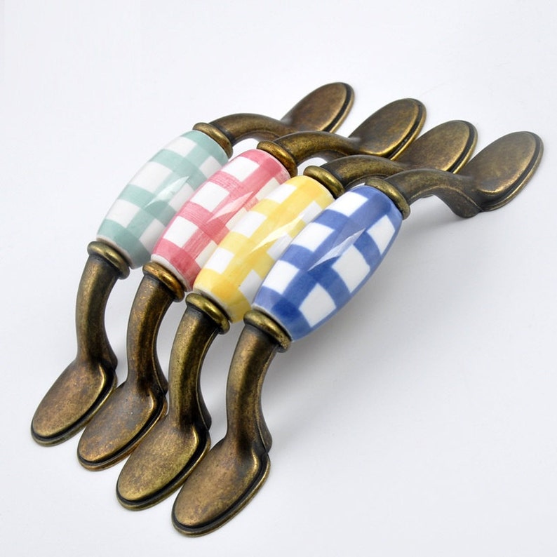 Dresser Pulls Knobs Ceramic Drawer Knobs Pulls Handles Kid - Etsy