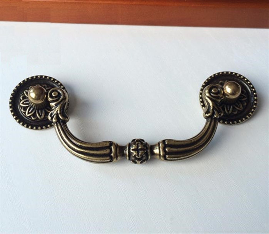 Dresser Drawer Pulls Handles Knobs Drop Pulls Handles Rustic | Etsy UK