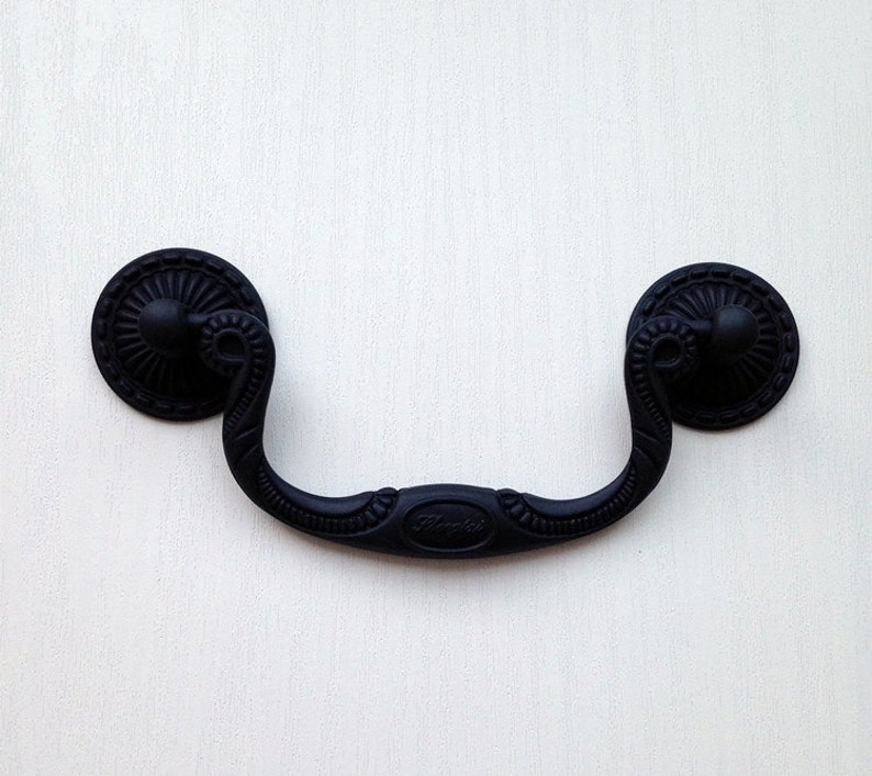 Black Dresser Knobs Pulls Drawer Knob Pull Handle Swing Pulls - Etsy