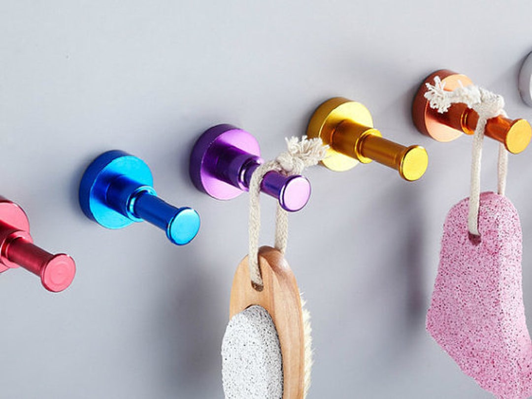 Colorful Hooks Decorative Hooks / Wall Hooks Metal Hooks / Coat Hangers ...