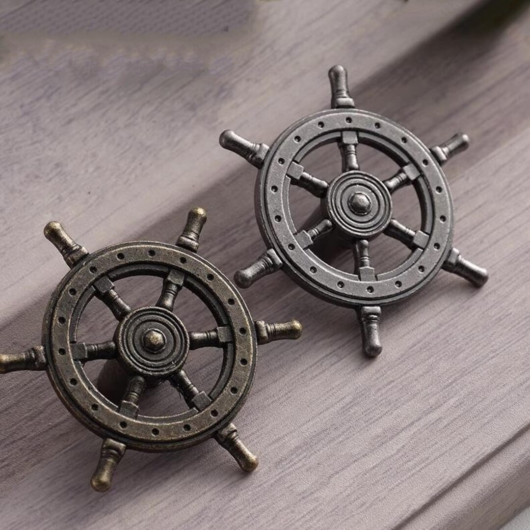 Gear Shape Knobs Handles Sailing Drawer Knobs Pulls Dresser Knobs Pull ...