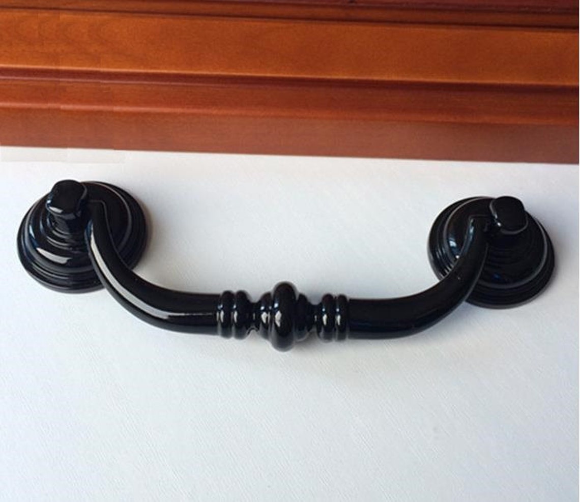 Shabby Chic Dresser Pulls Handles Drop Drawer Pulls Handles | Etsy