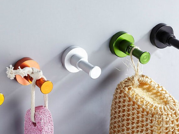 Colorful Hooks Decorative Hooks / Wall Hooks Metal Hooks / - Etsy