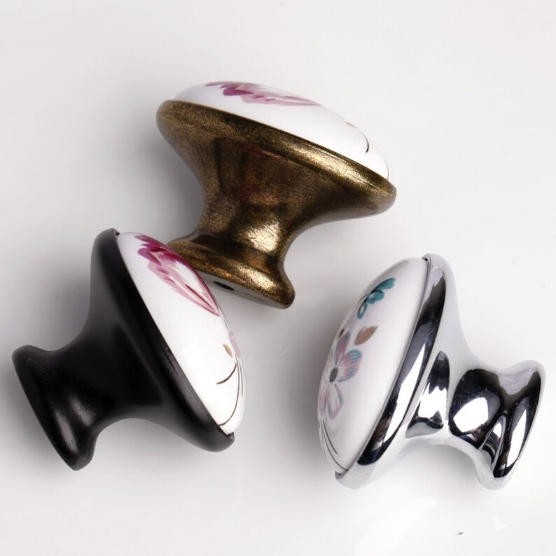 Ceramic Drawer Knobs Pulls Handles Dresser Knobs Handles | Etsy