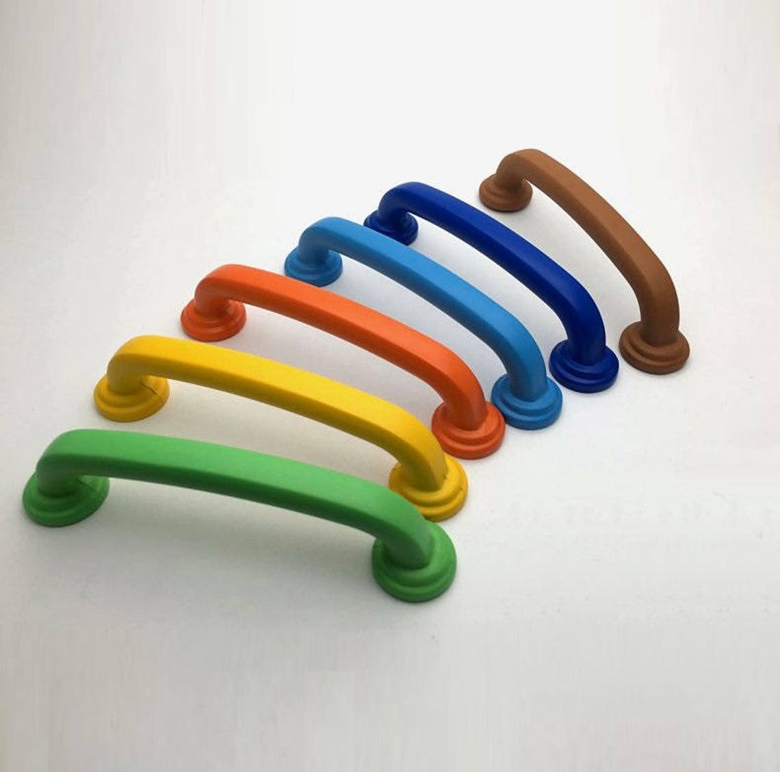 3.78 Colorful Handles Knobs Dresser Pulls Handles Drawer | Etsy