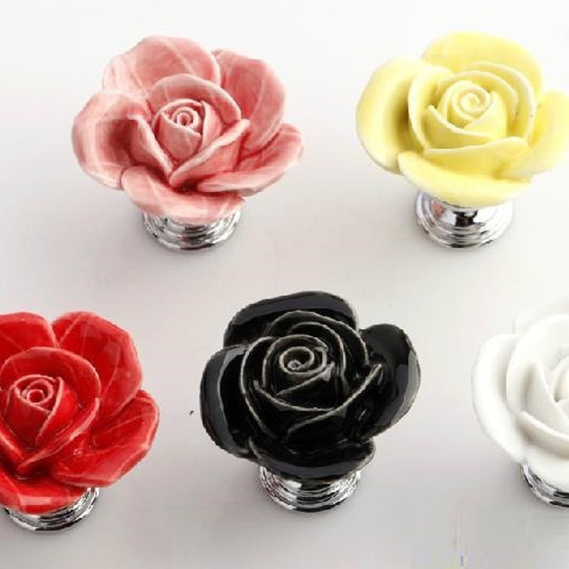 Pink Drawer Knobs - Etsy