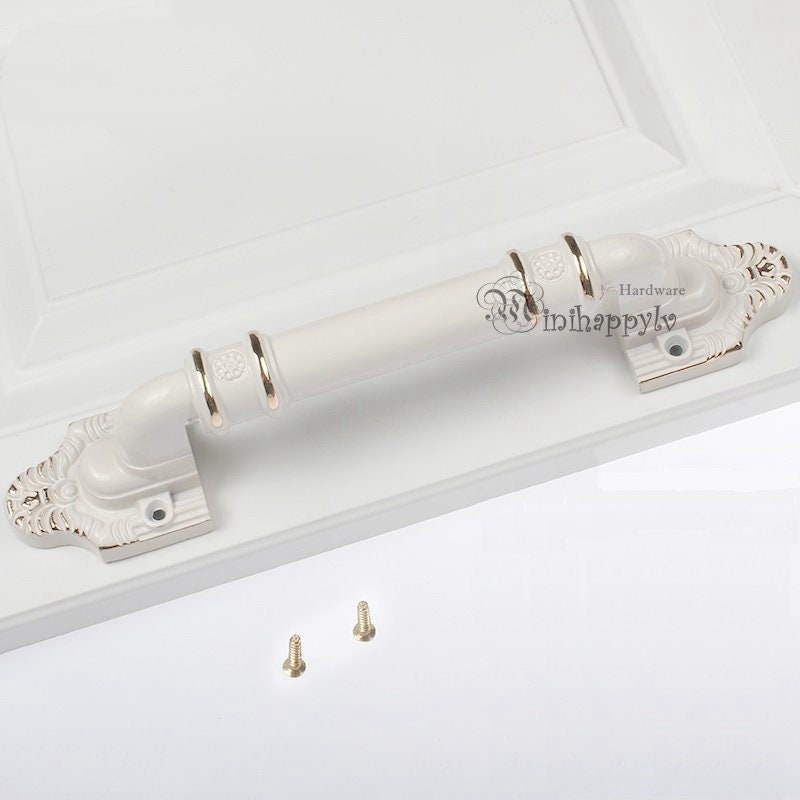 Large Cabinet Handles Handles Door Handles Pulls Ivory White | Etsy