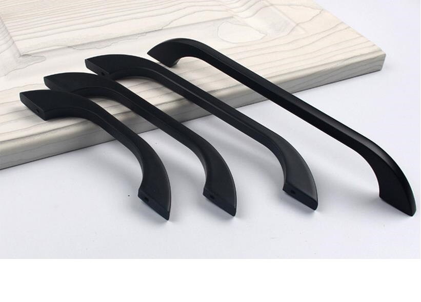 Large Black Pulls Kitchen Cabinet Door Handle Pull Drawer Pull - Etsy