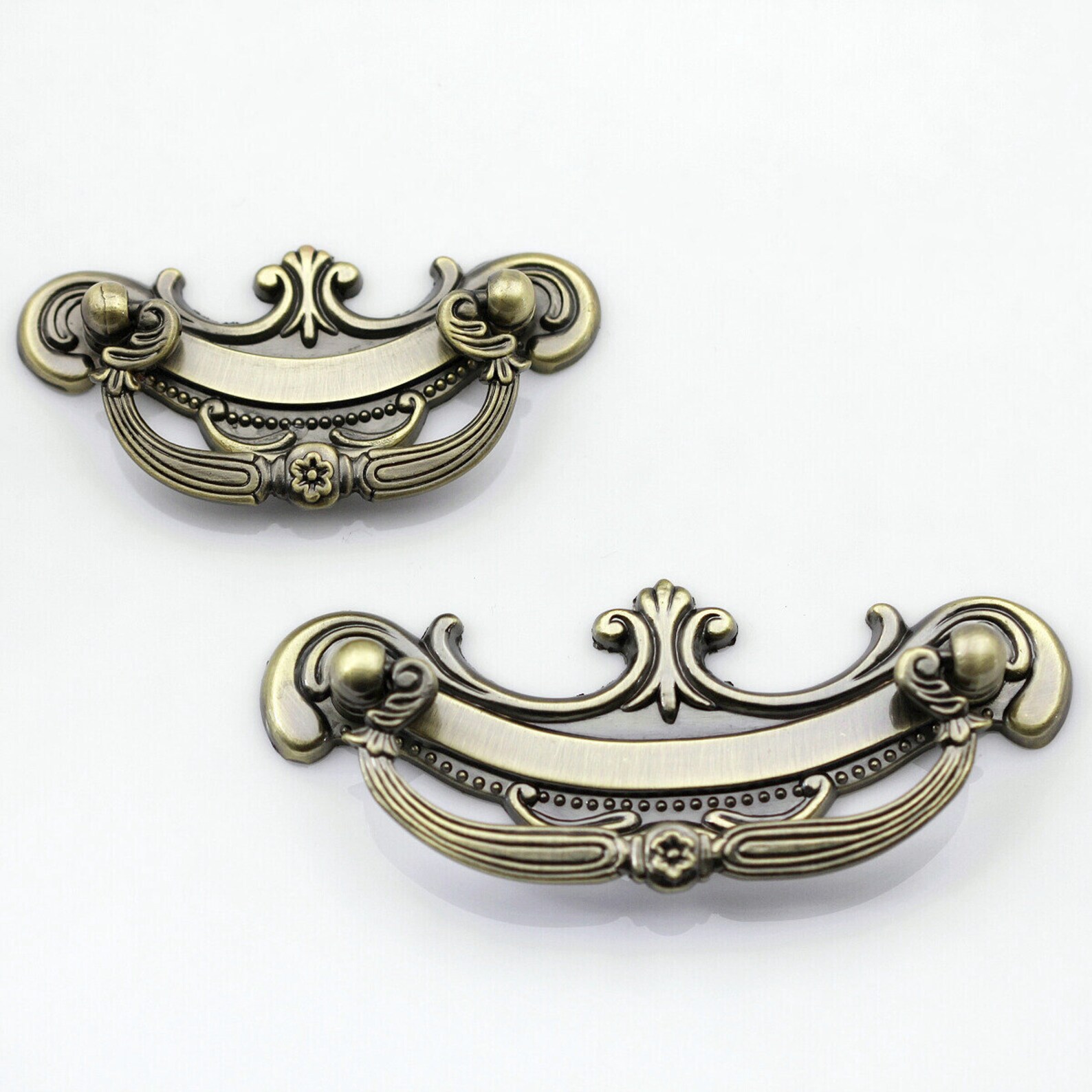 Drop Bail Pulls Dresser Pull Handles Drawer Pulls Handles Knobs Cabinet ...
