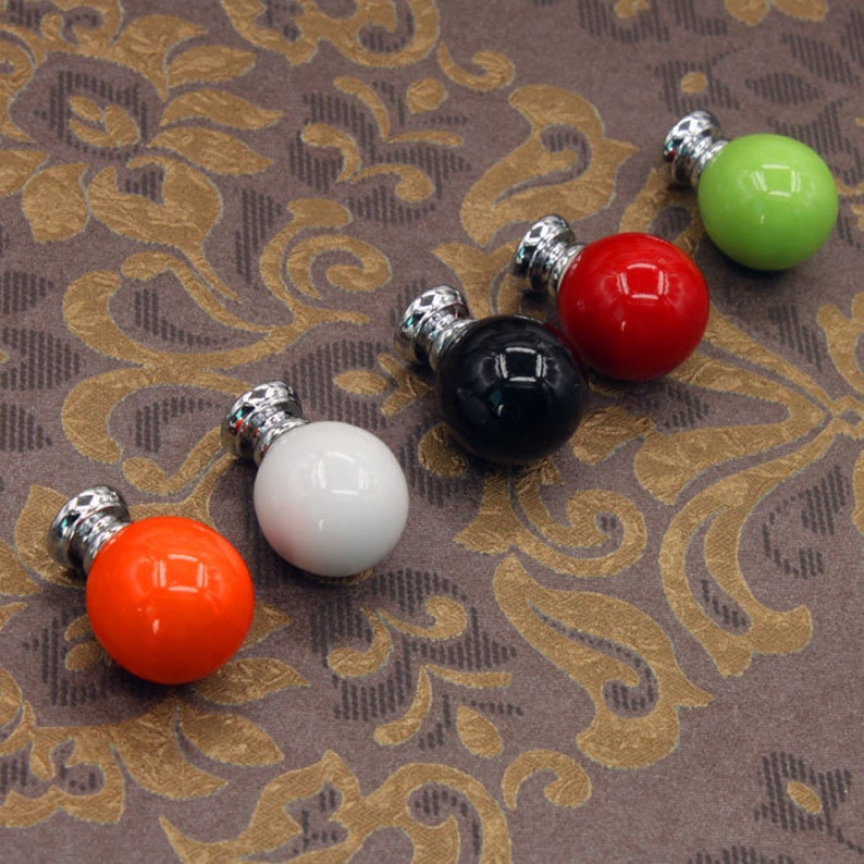 Colorful Knobs Dresser Knob Pull Drawer Knobs Pulls Handles - Etsy