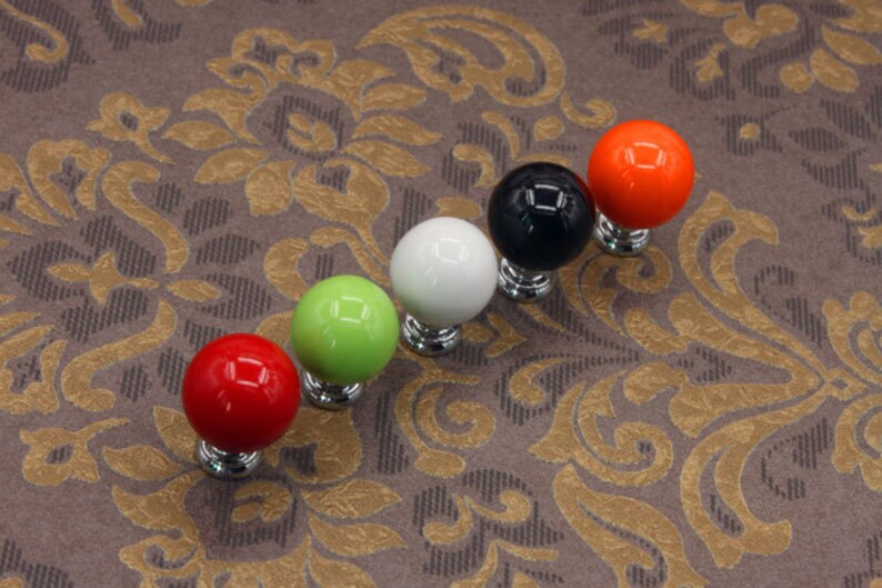 Colorful Knobs Dresser Knob Pull Drawer Knobs Pulls Handles - Etsy