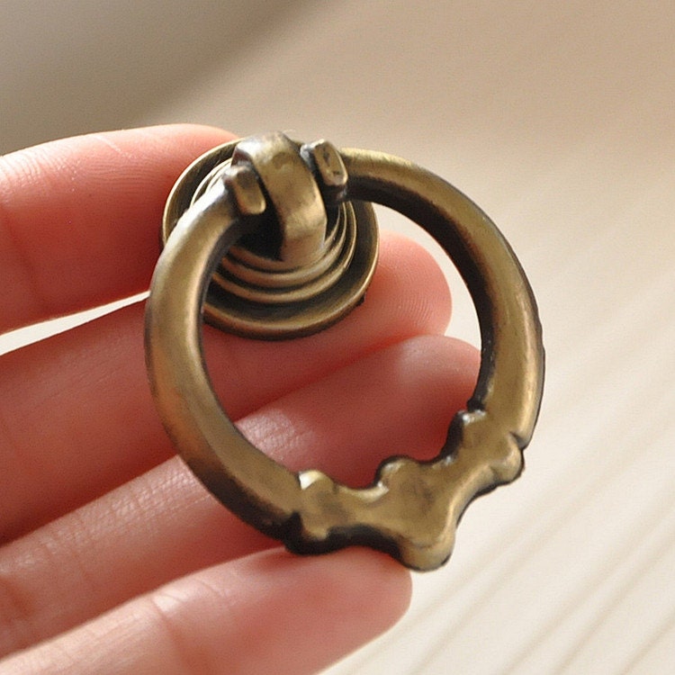 Vintage Look Handle Dresser Drawer Pulls Handles Knobs Drop - Etsy