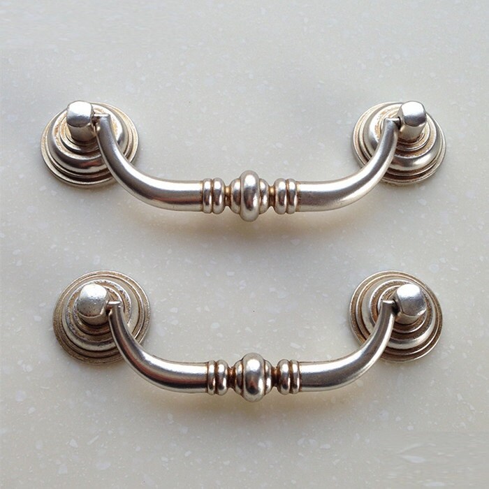 Shabby Chic Dresser Pulls Handles Drop Drawer Pulls Handles | Etsy