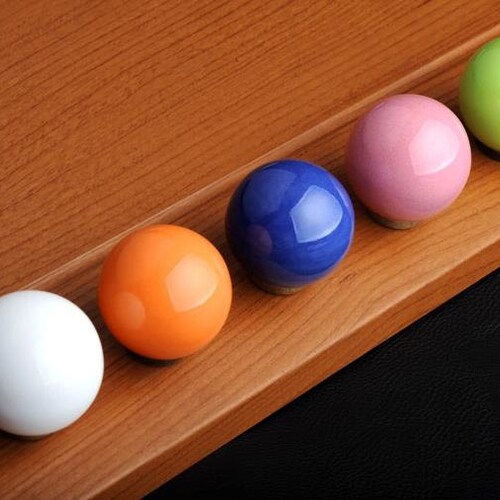 Colorful Handles Drawer Knobs Pulls Kitchen Cabinet Knobs - Etsy