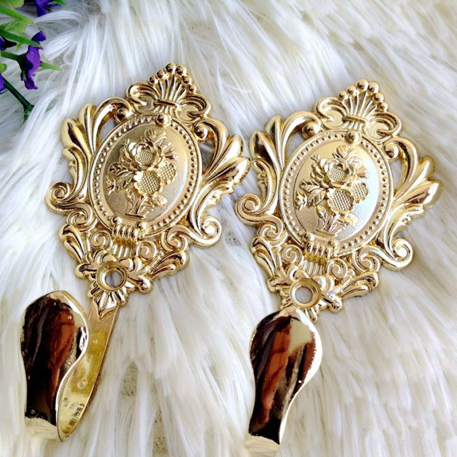 Decorative Wall Hooks / Vintage Look Metal Wall Hook/ Antique - Etsy