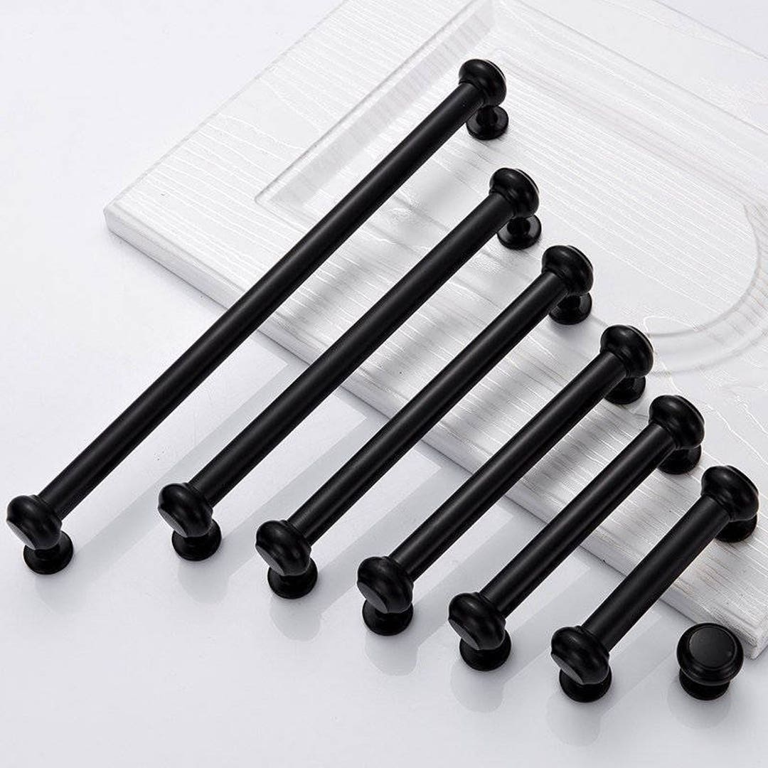 Large Black Handles Dresser Pulls Handles Drawer Pulls Handles Knobs ...
