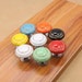 Colorful Knobs Dresser Handles Knobs Drawer Knobs Pulls Handles Ceramic ...