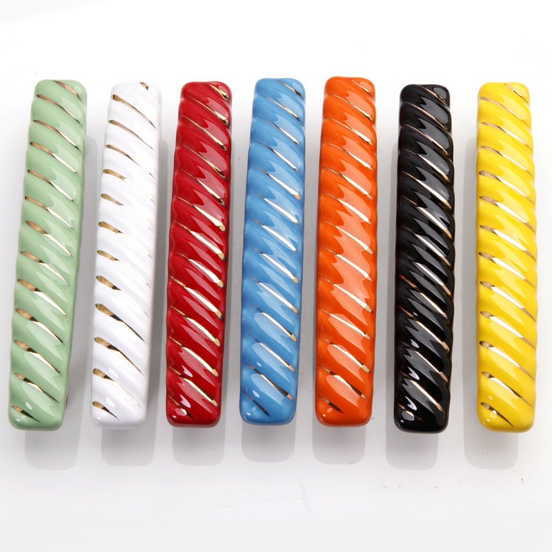 Colorful Knobs Handles Dresser Drawer Knobs Pulls Ceramic - Etsy