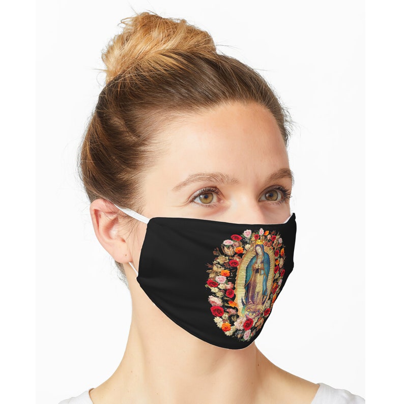 Our Lady of Guadalupe Virgin Mary Mexico Mexican Catholic Mask | Etsy