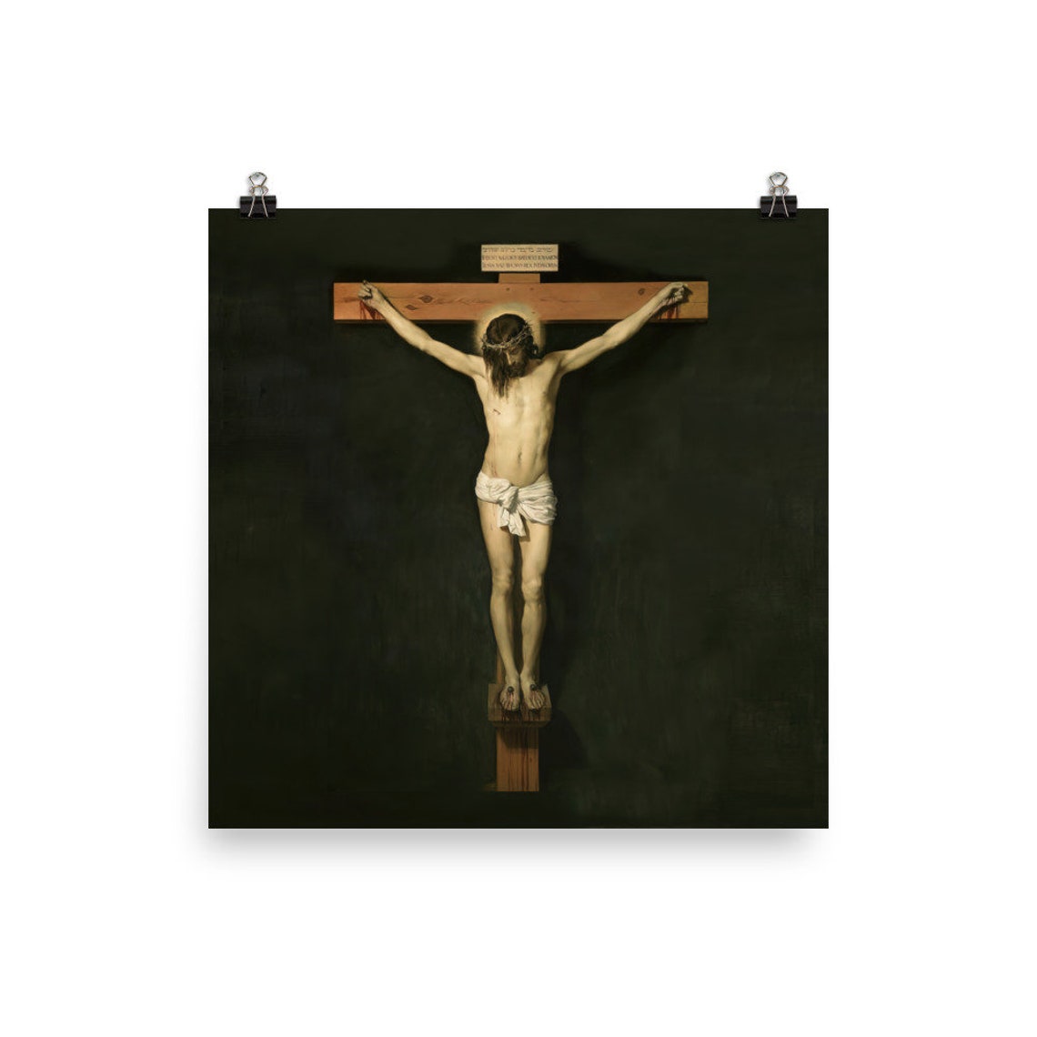 Jesus Crucifixion Crucifix Cross via Crucis Velazquez Poster - Etsy