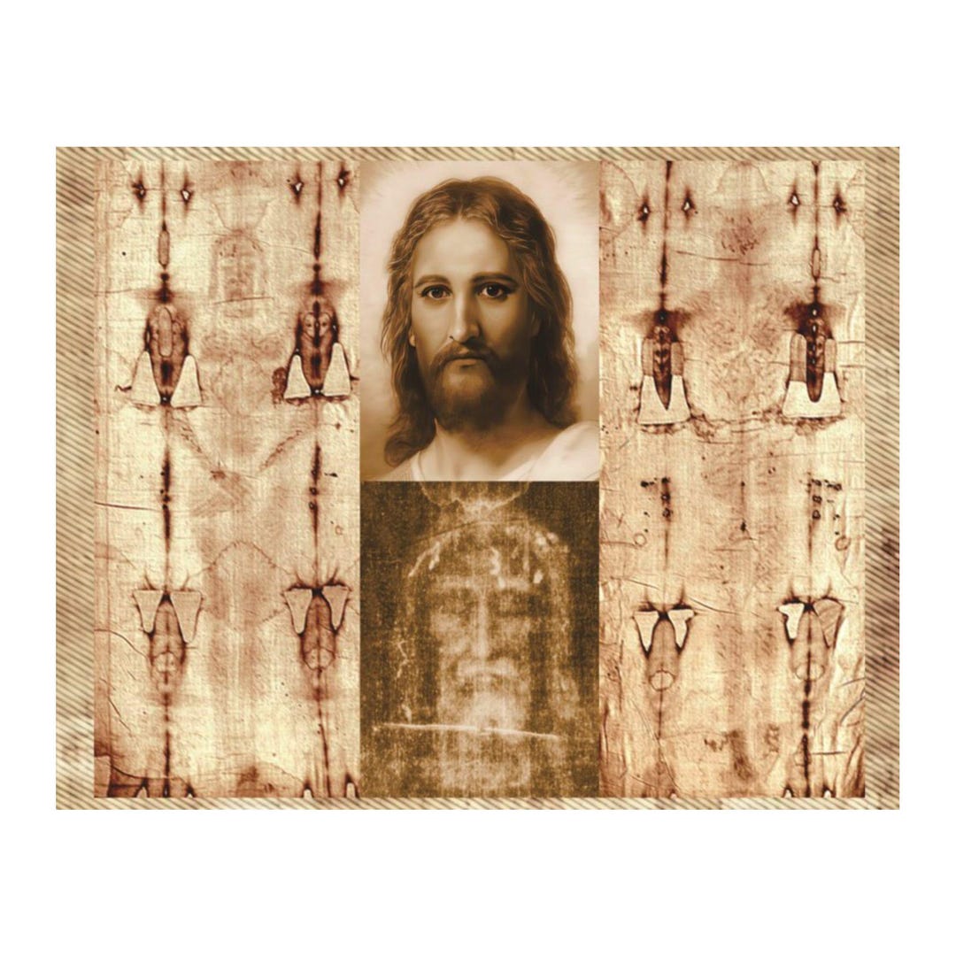 Shroud of Turin Holy Face Printable: Catholic Art DIY Poster (digital ...