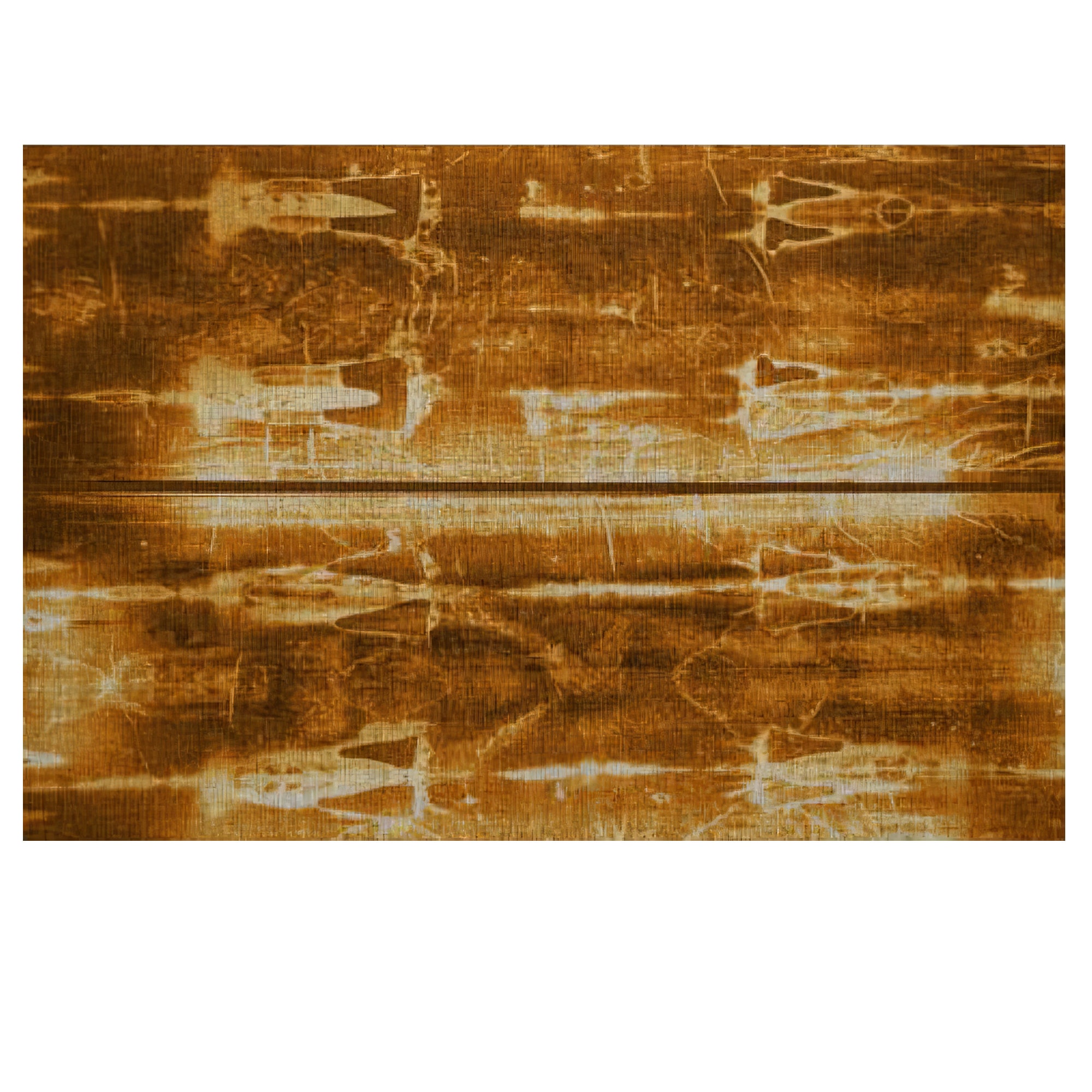 Fabric Shroud of Turin Jesus Full Body 27x 18 201 - Etsy