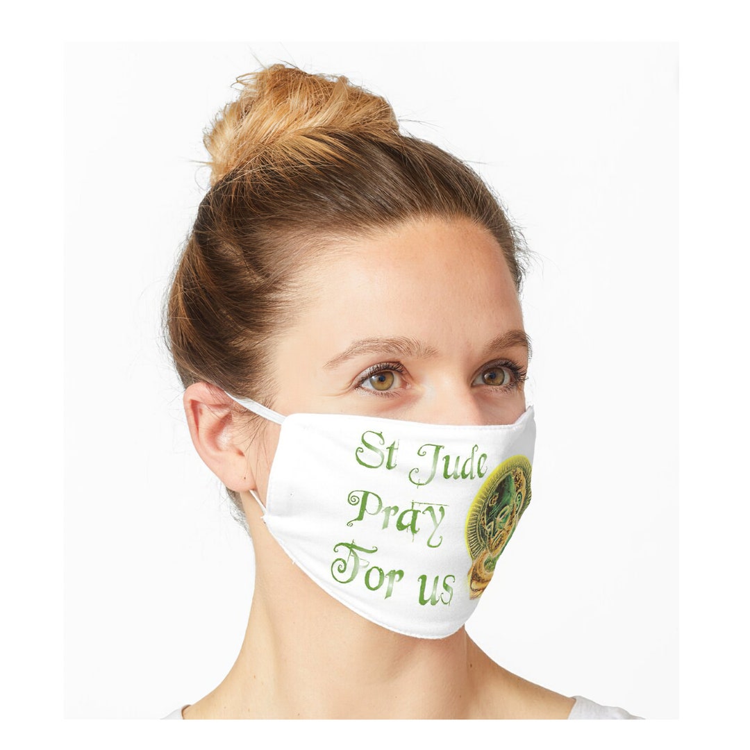 St Jude Thadeus Apostle Saint of the Impossible Mask Face Cover 203 - Etsy