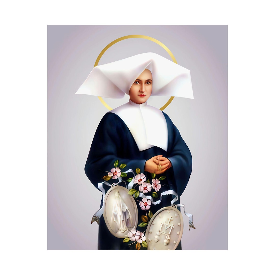 16"x20" 8"x10" and 4"x5" Lot of 3 DIGITAL DOWNLOAD St Catherine Laboure ...